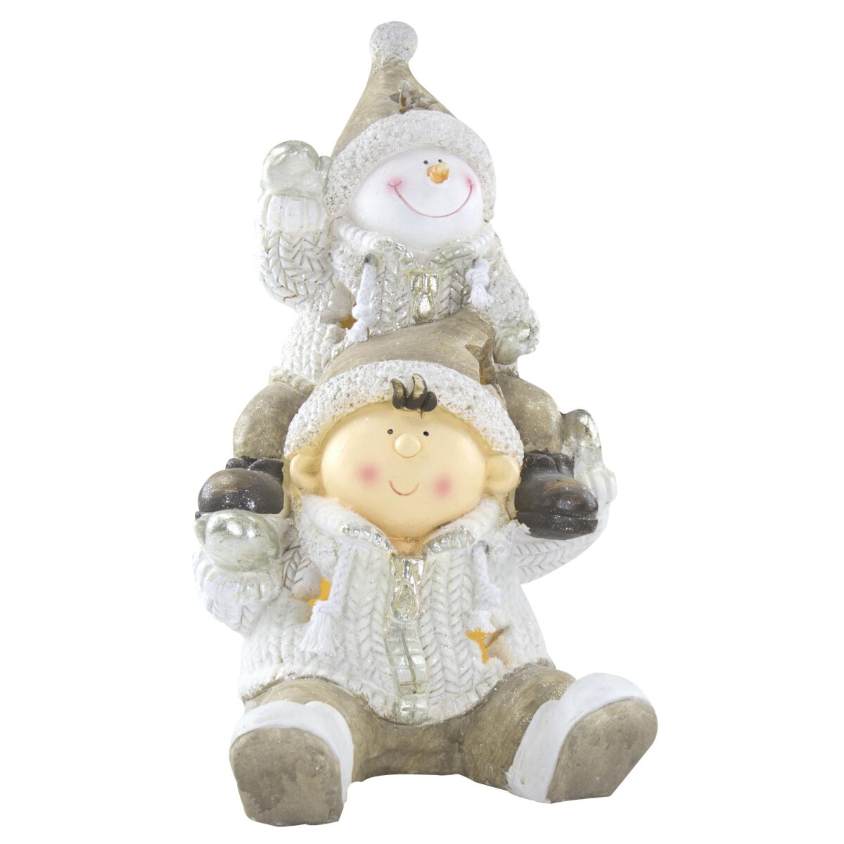 Keramik Figuren mit LED